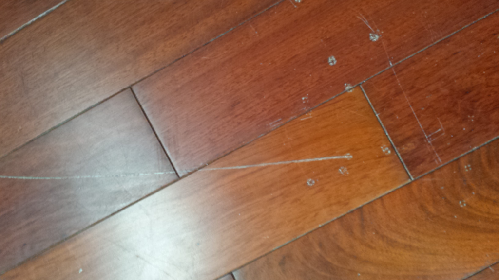 Comment atténuer rayures sur parquet
