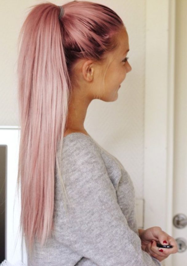Blond Rosé : 50 colorations de cheveux blond fraise les plus tendances ...
